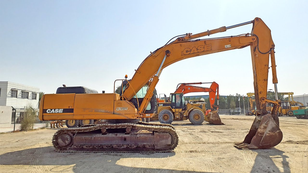 2007 CASE CX350 Tracked Excavator | P&E Auctions - YouTube