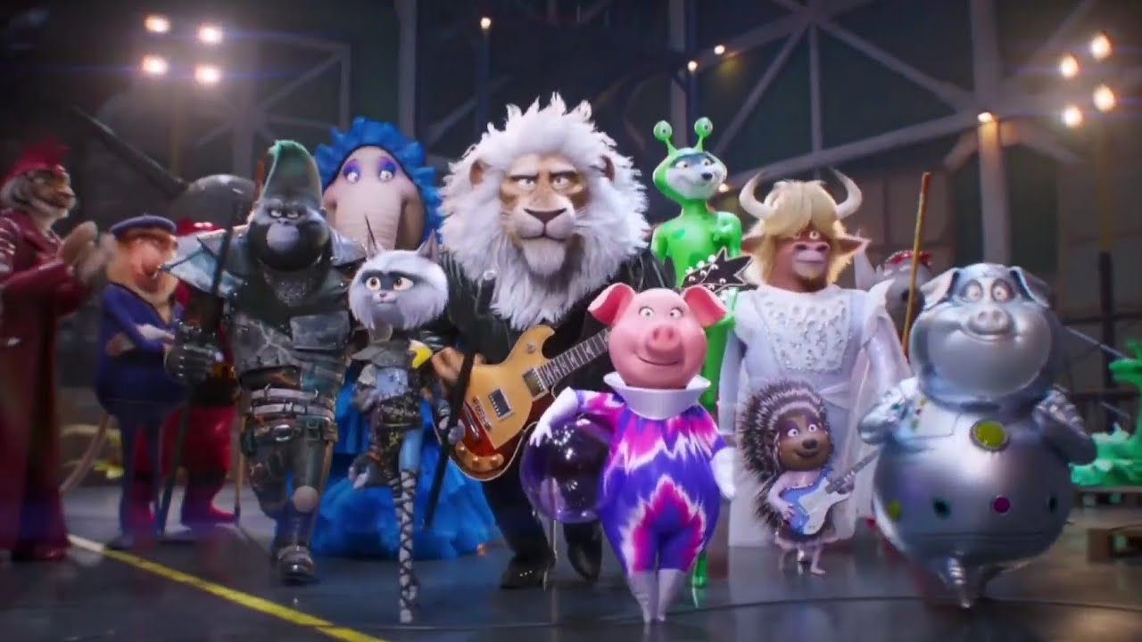 SING 2, 2021 (10/10) - Buster and the crew set out to return to ...