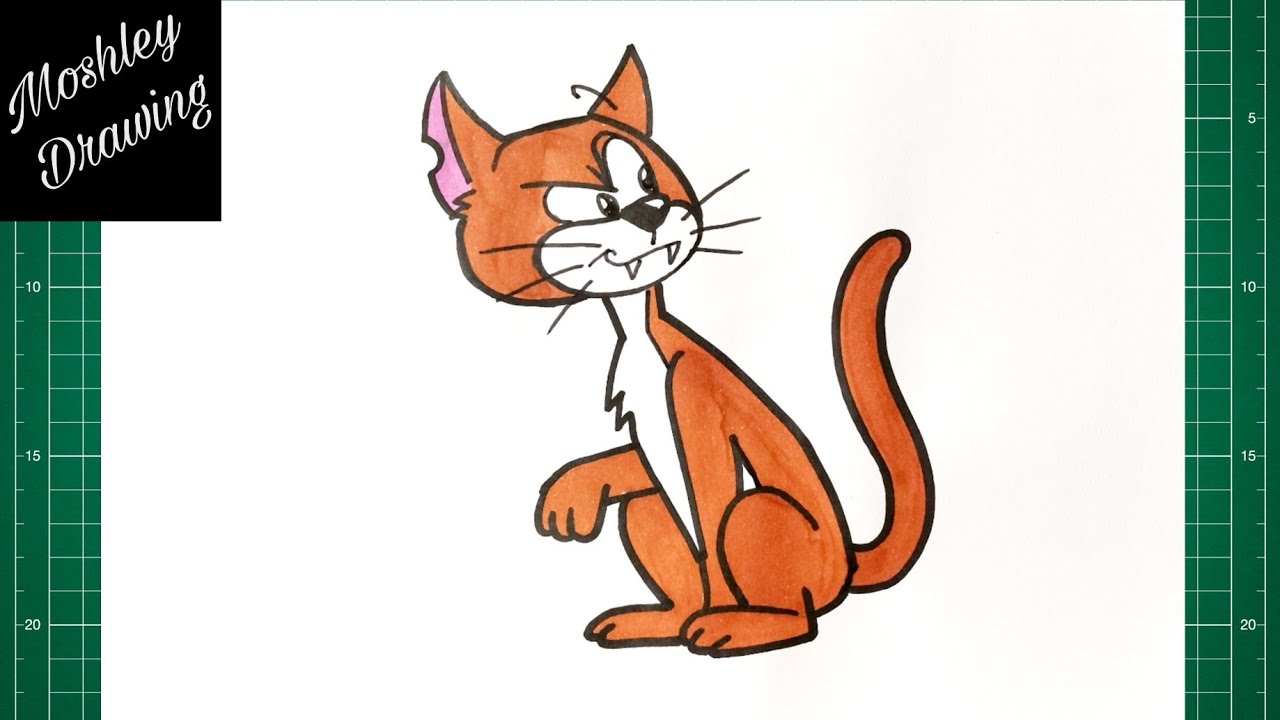 How to Draw Azrael - The Smurfs - YouTube