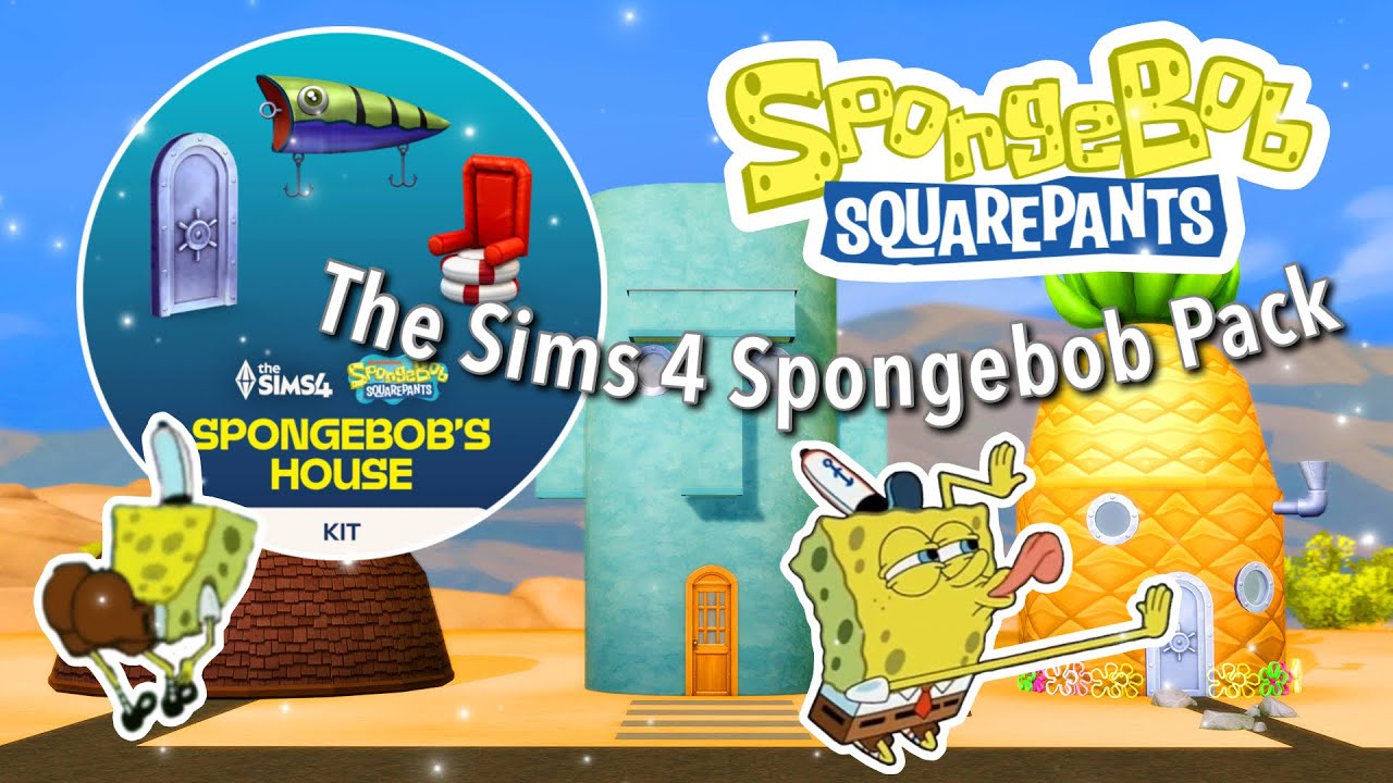 The NEW Sims 4 SpongeBob Pack Is Actually INSANE… - YouTube