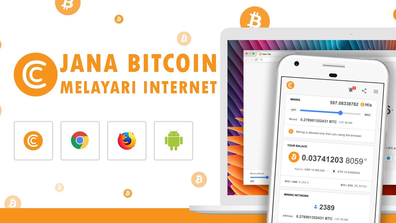 Cara Jana BITCOIN Bernilai RM40K Mudah Dengan Melayari Internet! - YouTube