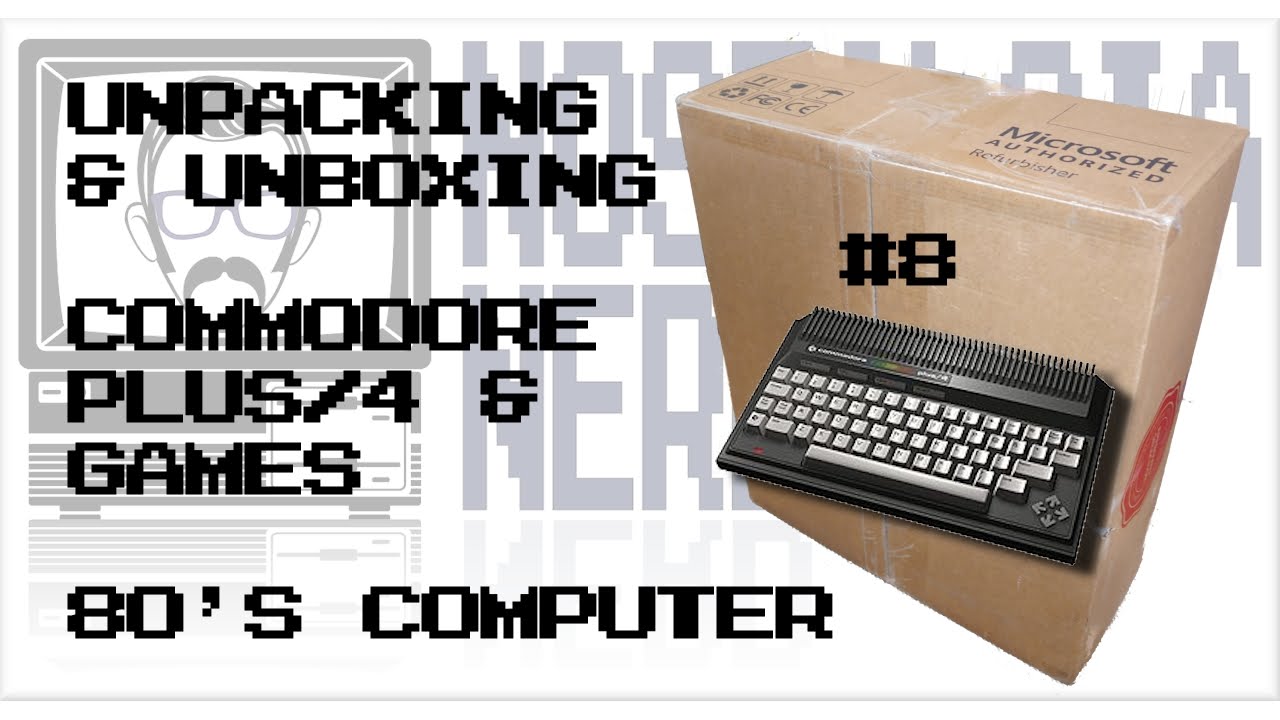 Commodore Plus/4 & Games - Unpacking | Nostalgia Nerd - YouTube