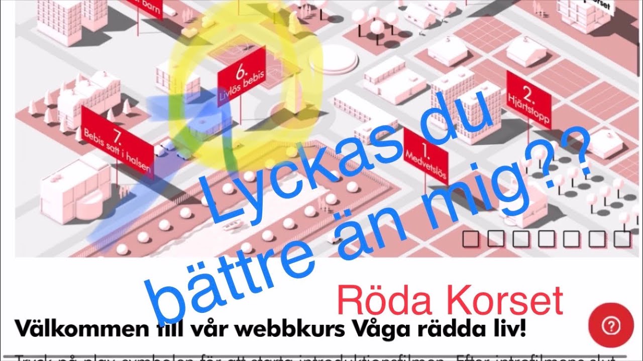 Röda korsets Våga rädda liv-kurs med Alexander Lindman - YouTube