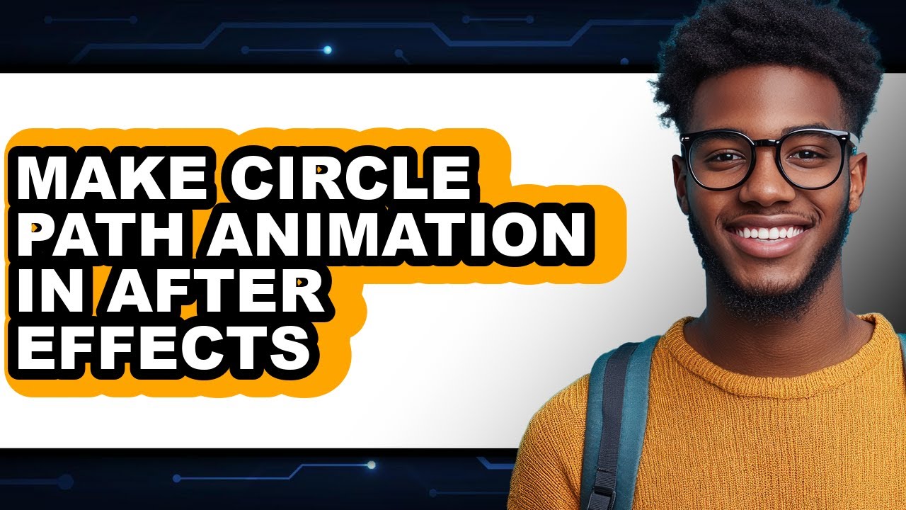How to Make Circle Path Animation in After Effects 2025 (Only Way ...