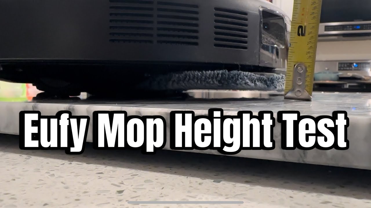 Eufy Omni C20 Mop Height & Carpet Clearance Review | Robot Vacuum Test ...
