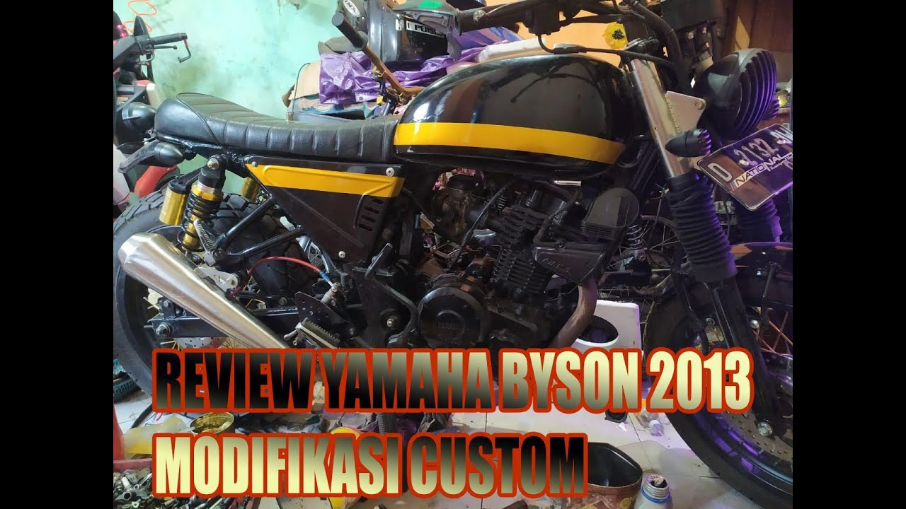 REVIEW YAMAHA BYSON 2011 CUSTOM JAPSTYLE |YAMAHA BYSON |MOTOVLOG ...