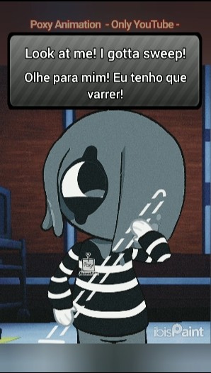 "Look at me! I gotta sweep!" Dialogue Blot and Tisha [2] Dandy's World ...