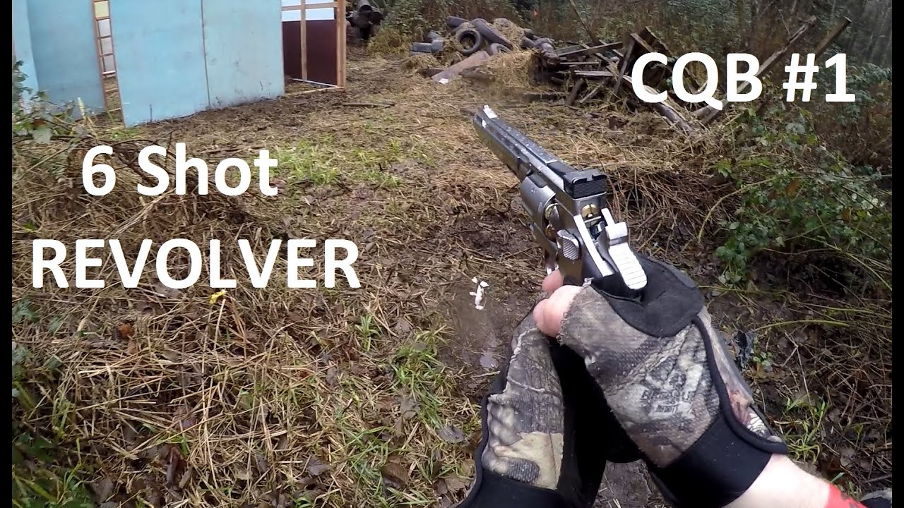 CQB Revolver Game Play | Panther Paintball - YouTube