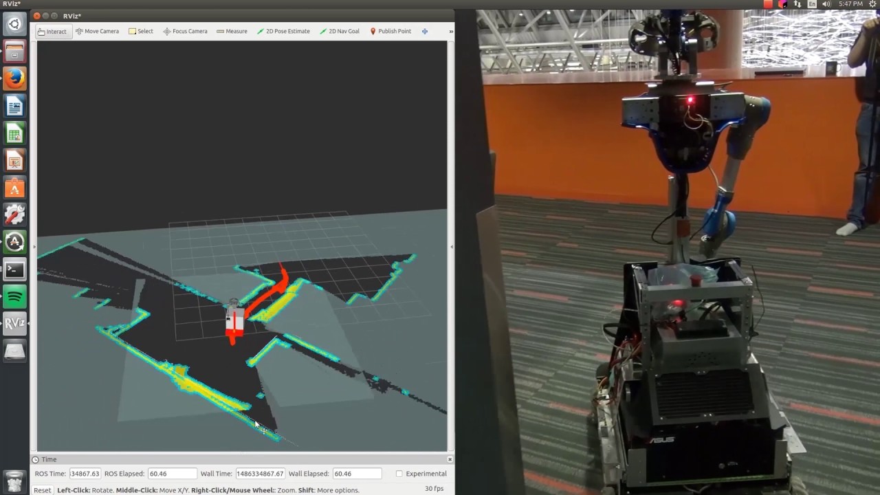 Walking Machine - Robocup@Home 2017 Qualification video (en) - YouTube
