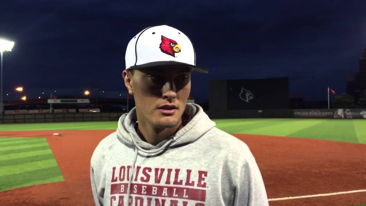 Louisville Baseball - Kade McClure Cincinnati Postgame Interview - YouTube