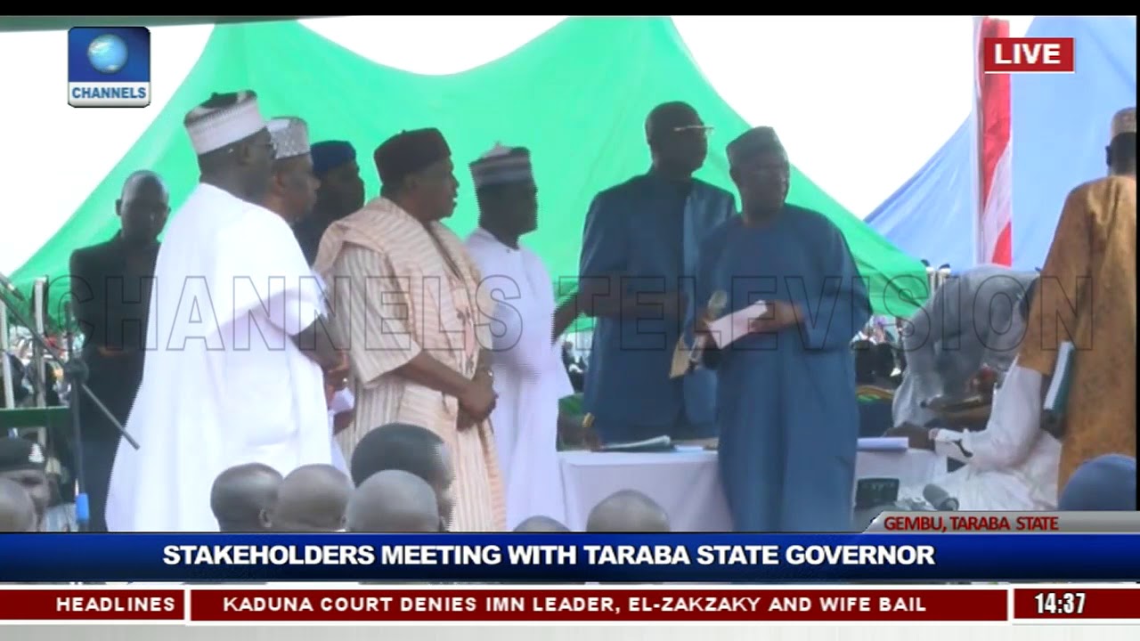 Stakeholders Meeting With Taraba State Governor Pt.14 - YouTube