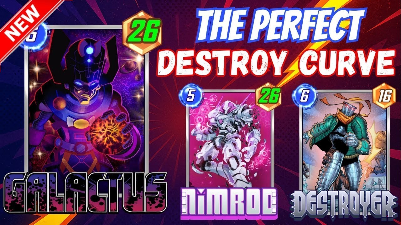 The Ultimate Destruction Deck | Galactaus & Nimrod Combo! 💀🔥 [Marvel ...
