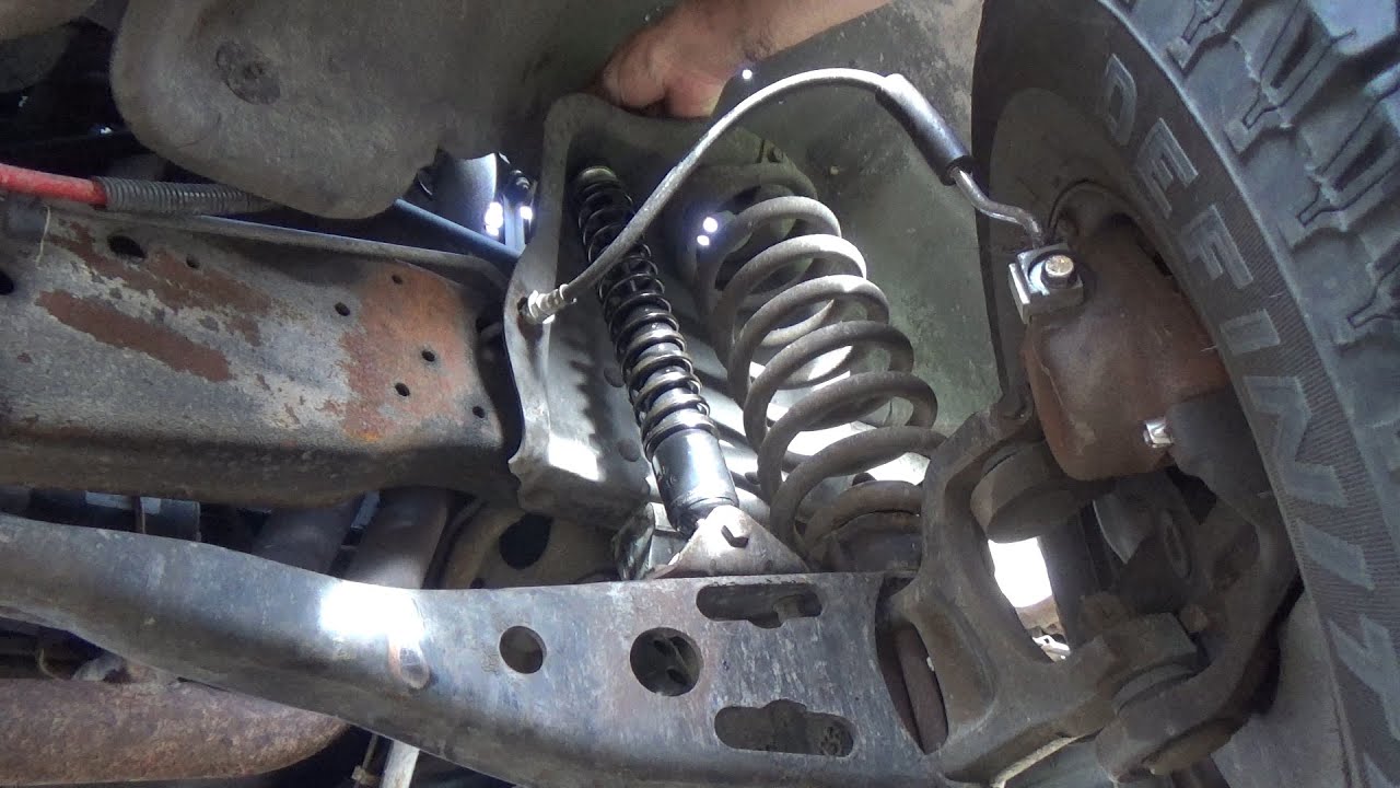 F150 (OBS) Front Shock Install - YouTube