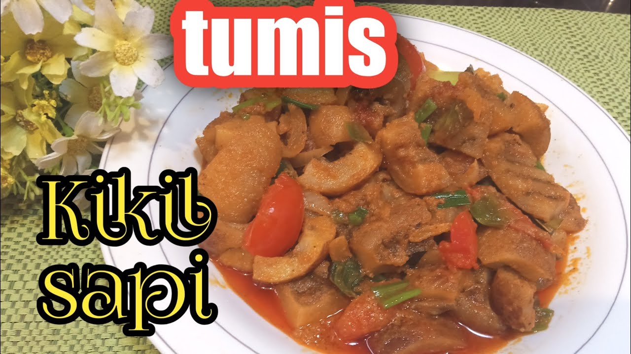 Tumis kikil enak || menu sederhana - YouTube