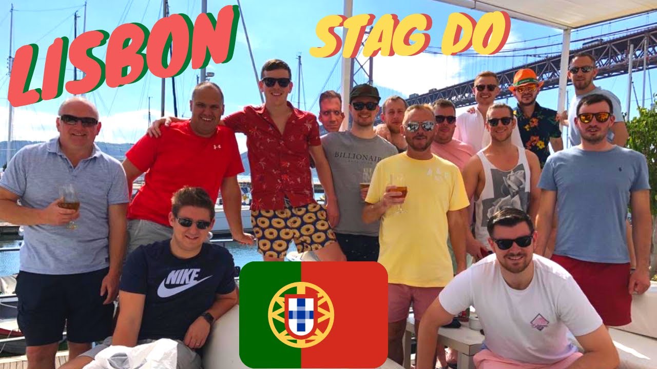 A STAG DO ON A BOAT | LISBON PORTUGAL - YouTube