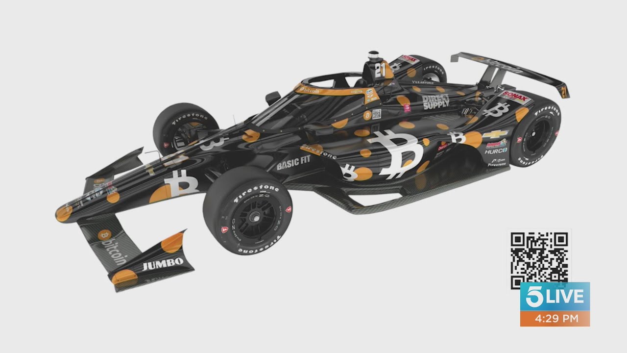 Bitcoin IndyCar will race at the Indy 500 - YouTube