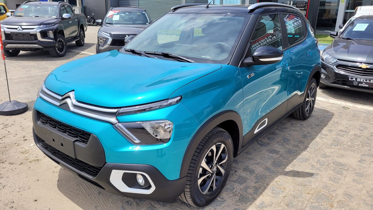 Novo Citroën C3 2023 1.0 First Edition - Detalhes versão de lançamento ...