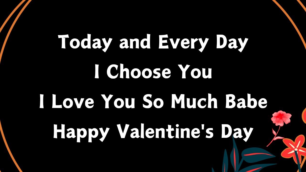 Happy Valentine’s Day to You, My Darling ️🌹 ️ I Love You So Much Babe ...