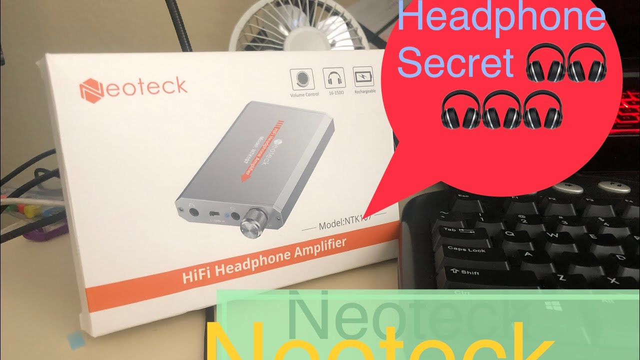 Neoteck DAC Audio Headphone Amplifier- Model:NTK107 - YouTube