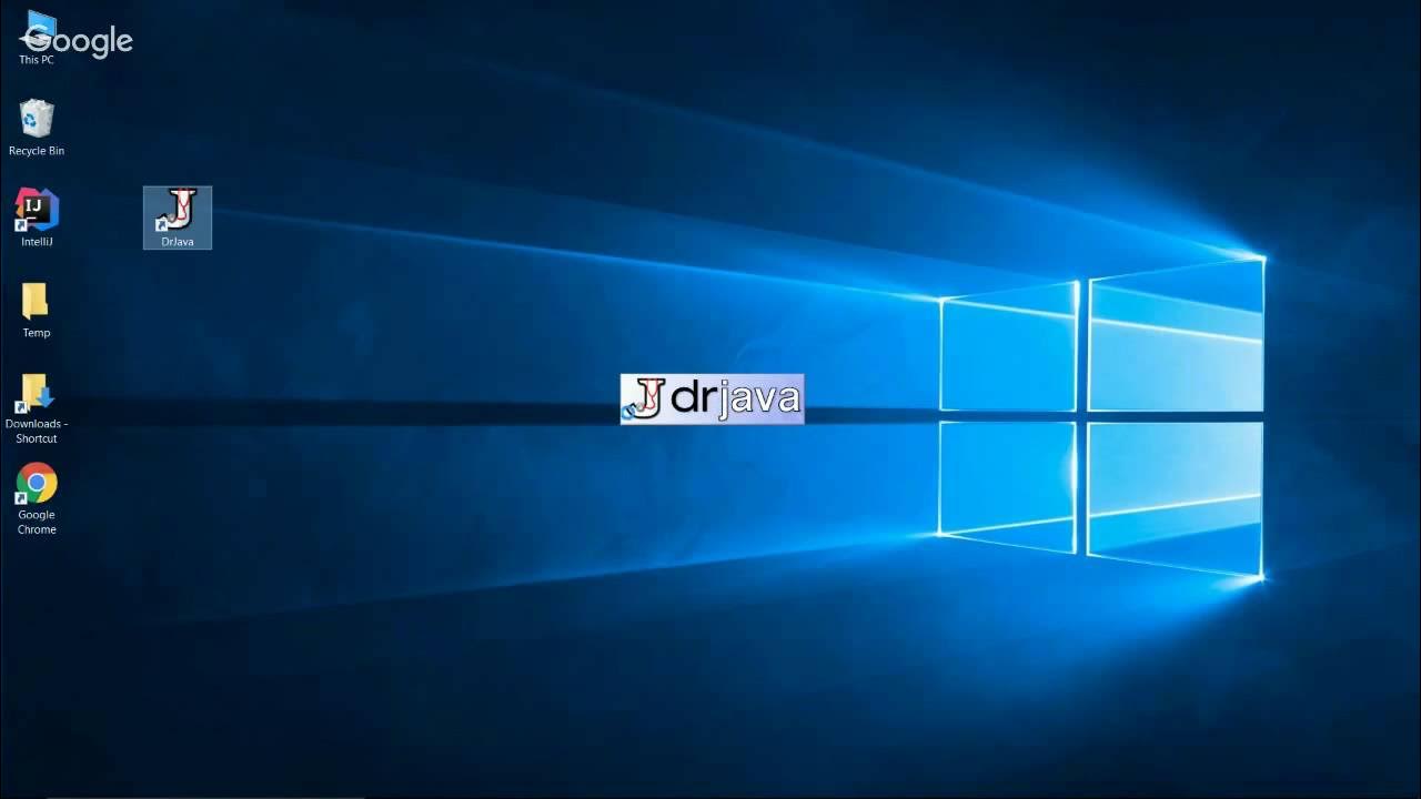 How to Set Up DrJava and the Java JDK on Windows - CS180.1X - YouTube