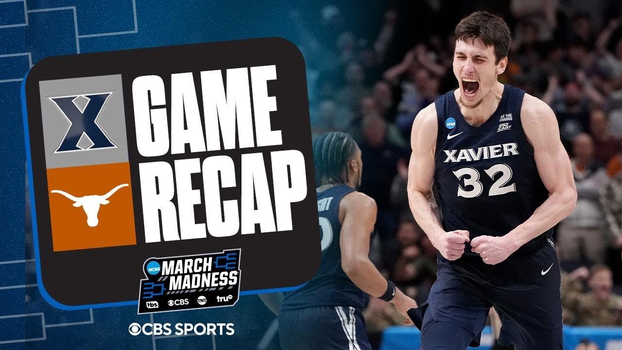 Xavier STORMS BACK to beat Texas, advances to Round of 64 | 2025 March ...