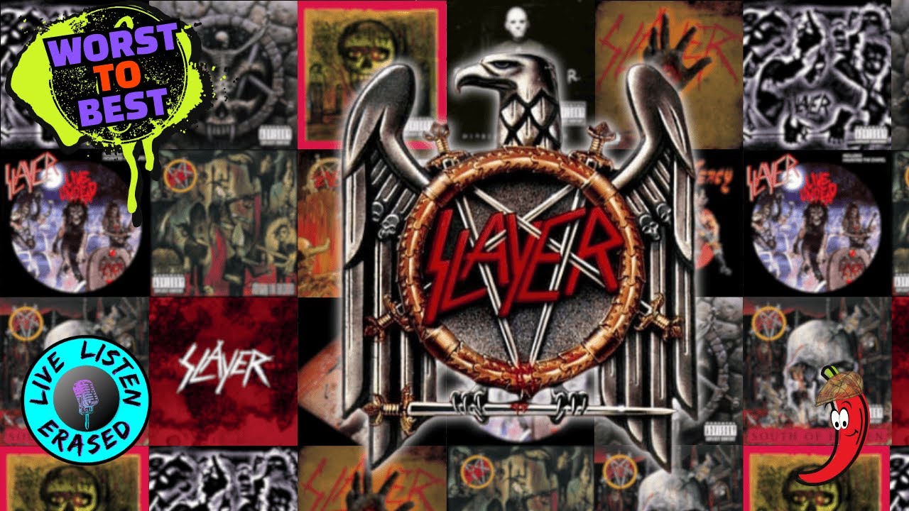 Ranking all SLAYER albums from Worst To Best - YouTube