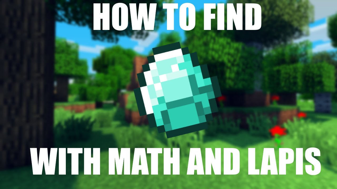 How to find DIAMONDS using Math and Lapis Lazuli | Kxffie - YouTube