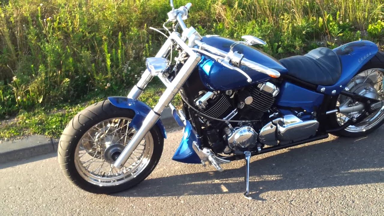 Yamaha Dragstar Custom - YouTube