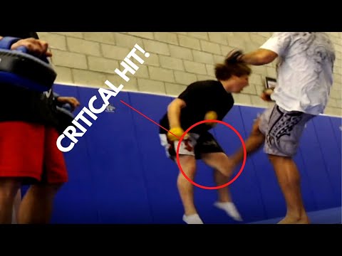 BRUTAL Kick In The Groin - Whacked Out TV