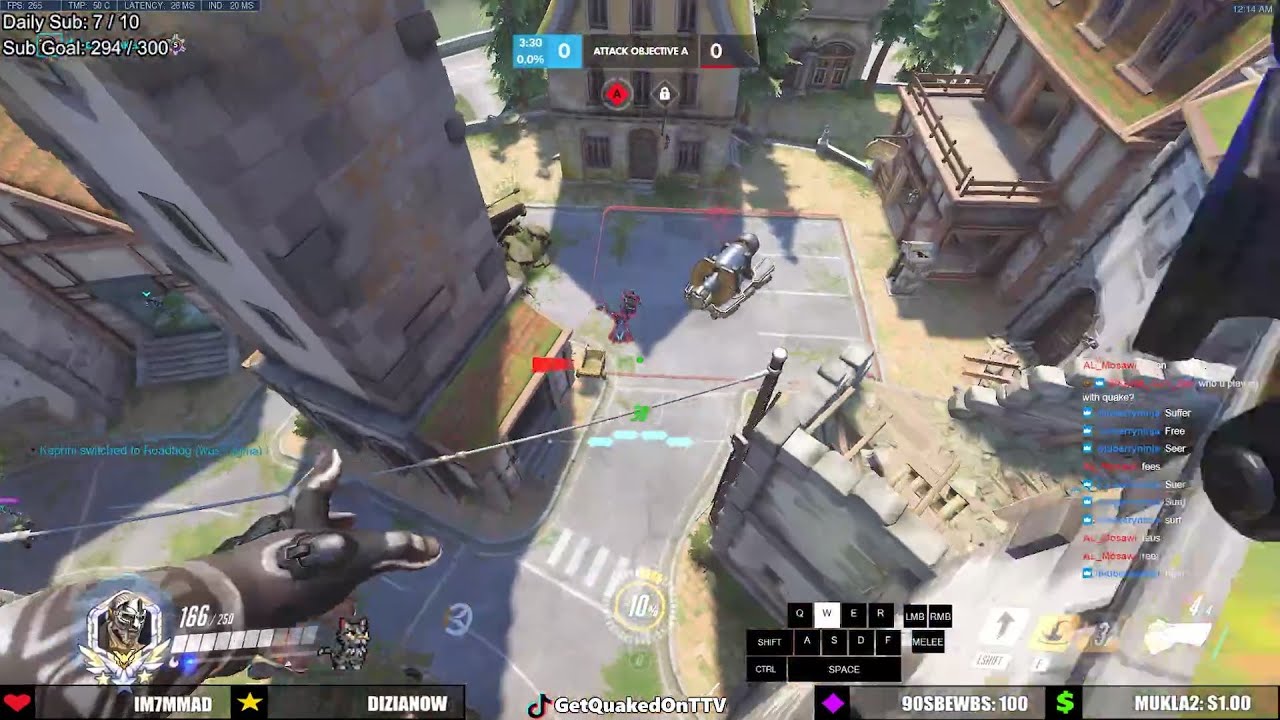 GetQuakedOn Doomfist Gameplay Overwatch Season 35 Top 500 - YouTube