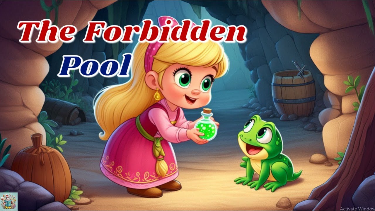 Kid's English Learning Story "The Forbidden Pool" | Kid's Moral Bed ...