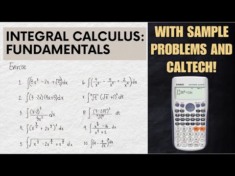 Integral Calculus Basics (Sample Problems + Caltech) - YouTube