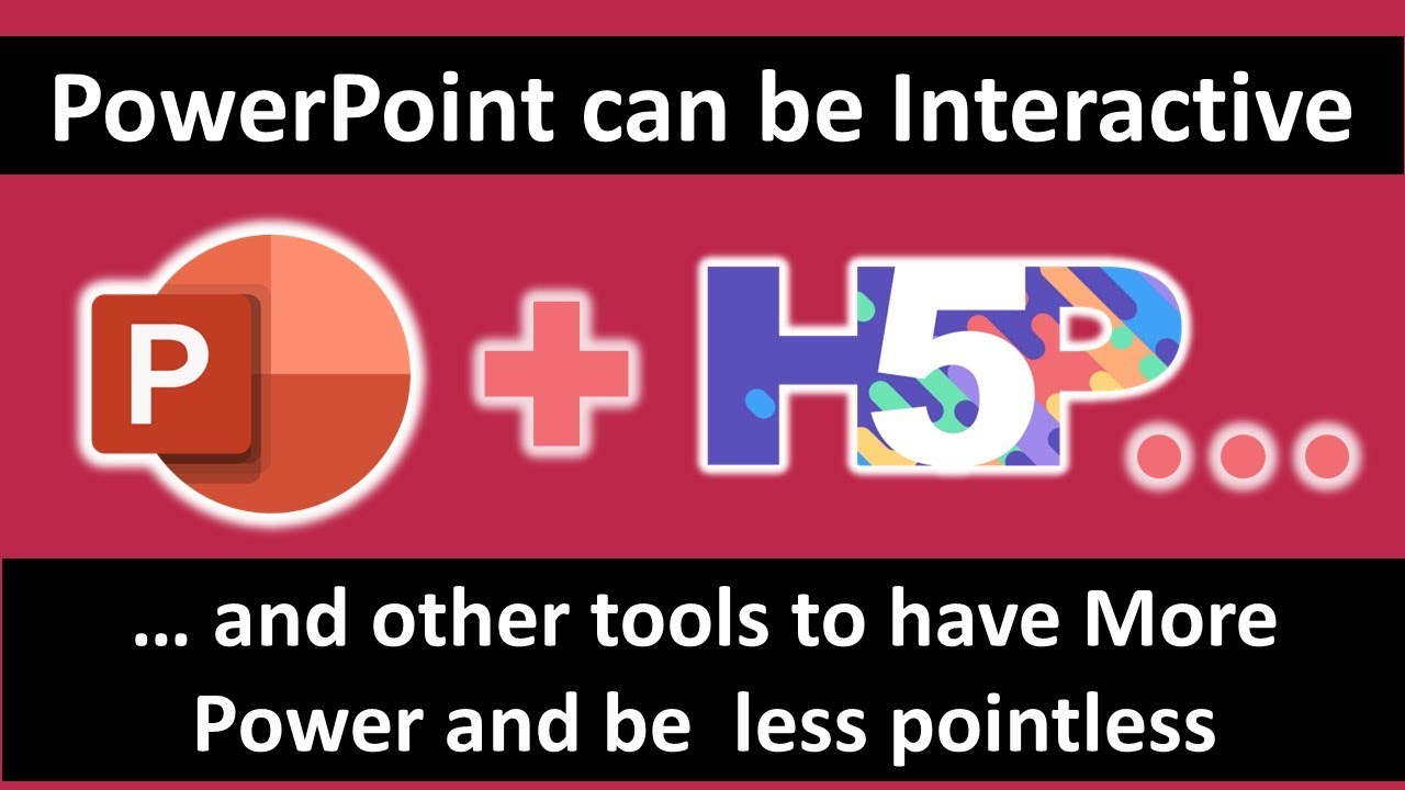 PowerPoint plus H5P and other ways for interactive PowerPoint - YouTube