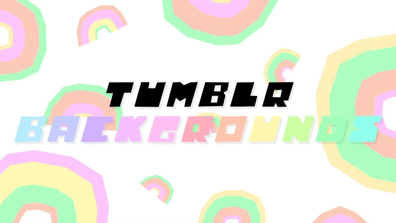 TUMBLR ANIMATED BACKGROUNDS PACK - YouTube