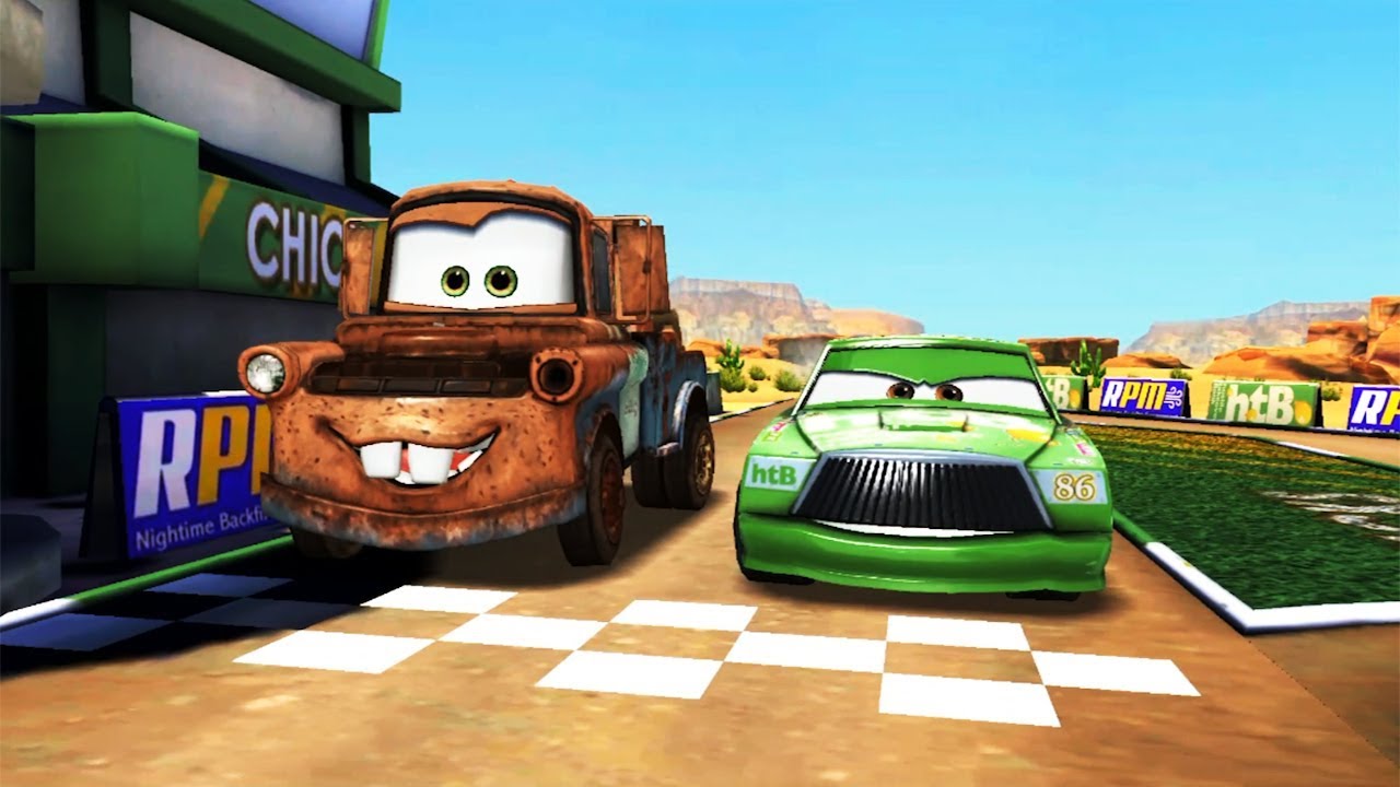 Şimşek McQueen ve Örümcek Adam Chick Mater Todd Marcus Yarışları - YouTube