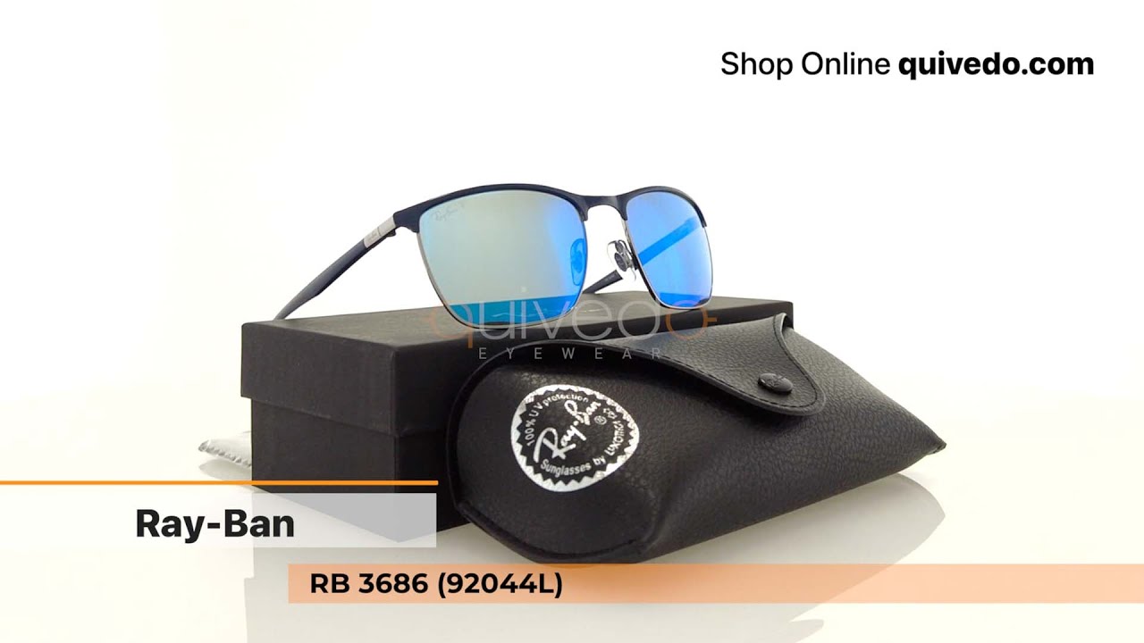 Ray-Ban RB 3686 (92044L) - YouTube