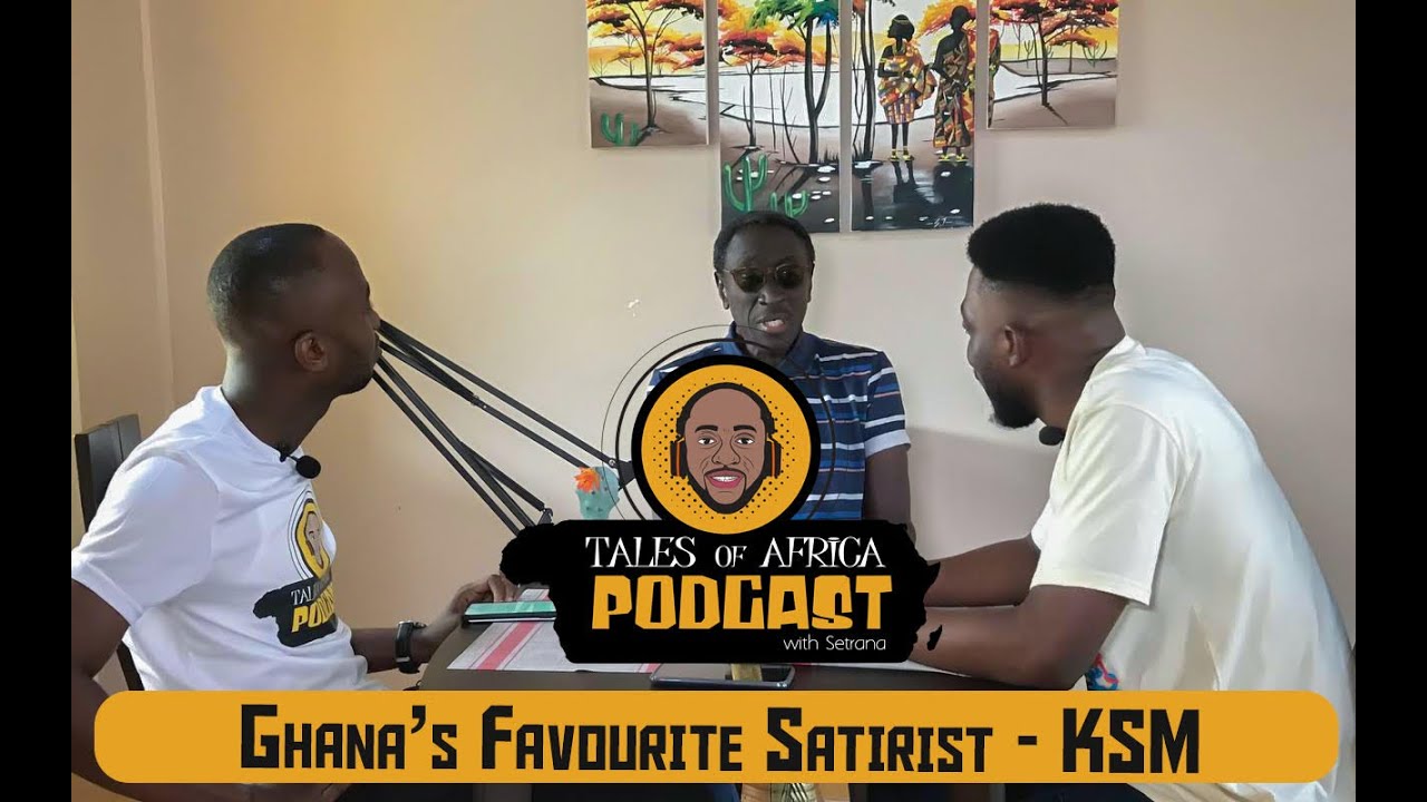 Exclusive interview with Ghana's legendary comedian KSM - YouTube