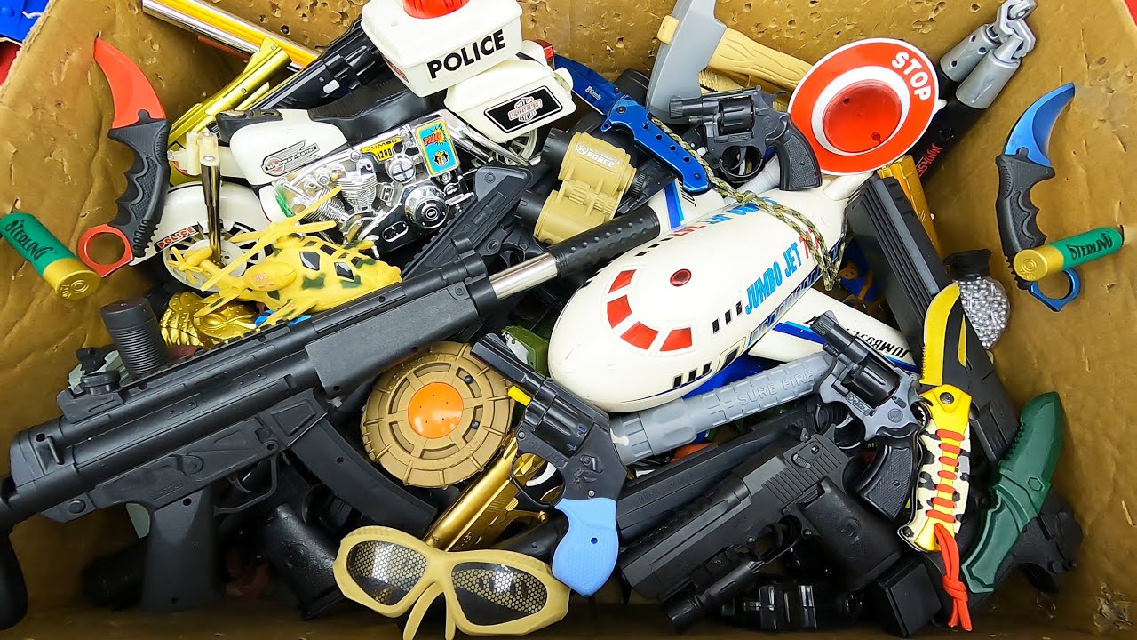 Guns Box by Crashed Cargo Plane - Black Arisofts & Toy Guns Box - BB ...