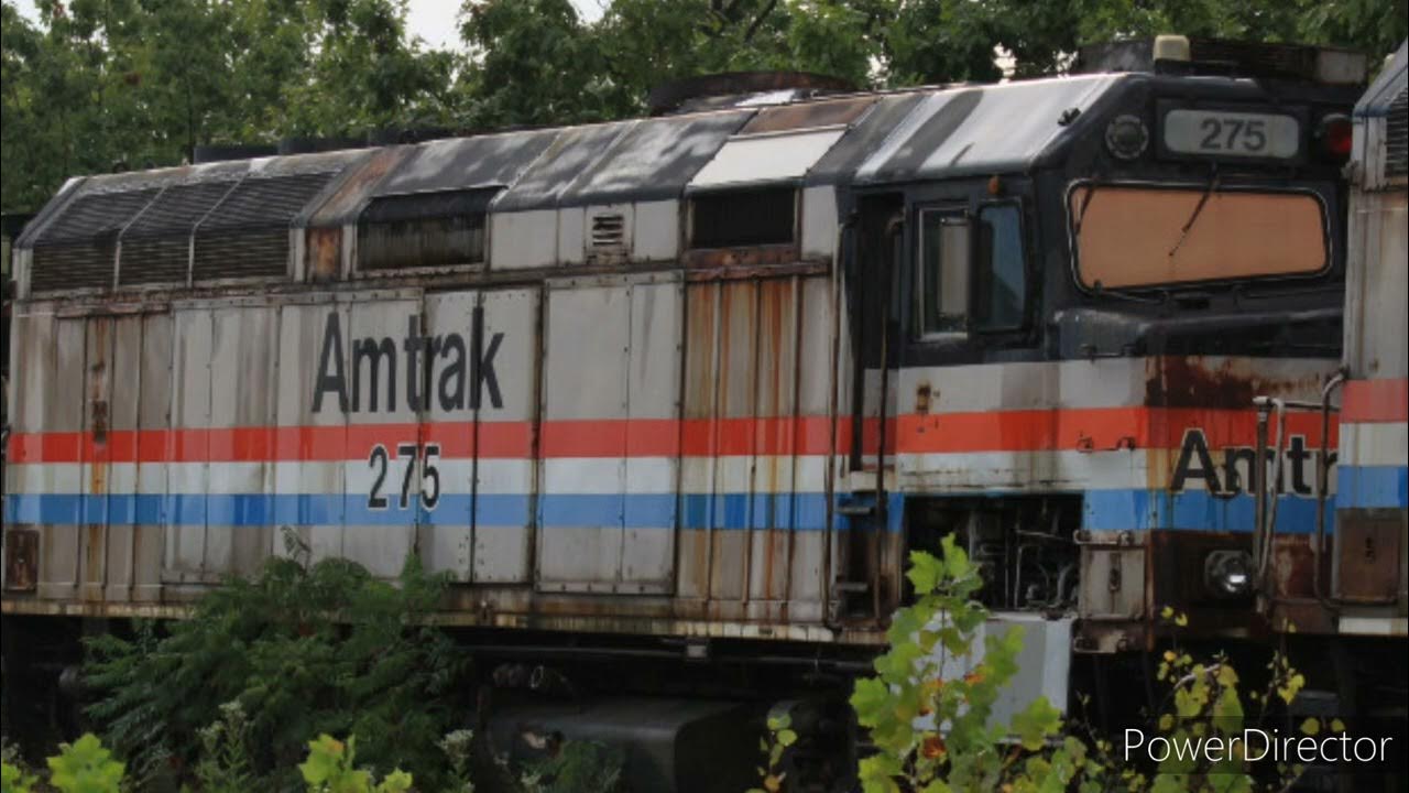 Amtrak Nathan Airchime K5LA LTEX F40PHR unit 275 - YouTube