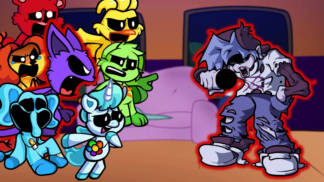 Friday Night Funkin' Catnap V2 | Silly Billy Vs Smiling Critters ( NEW ...