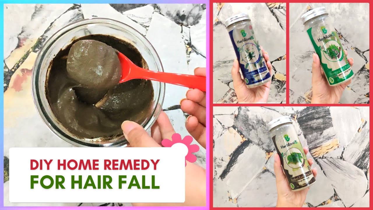 DIY Home Remedy for Hair Fall - How to Boost Hair Growth at Home? - YouTube