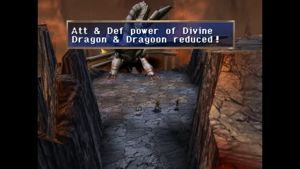 The Legend of Dragoon (PLAYSTATION) Part 38 Divine Dragon - YouTube