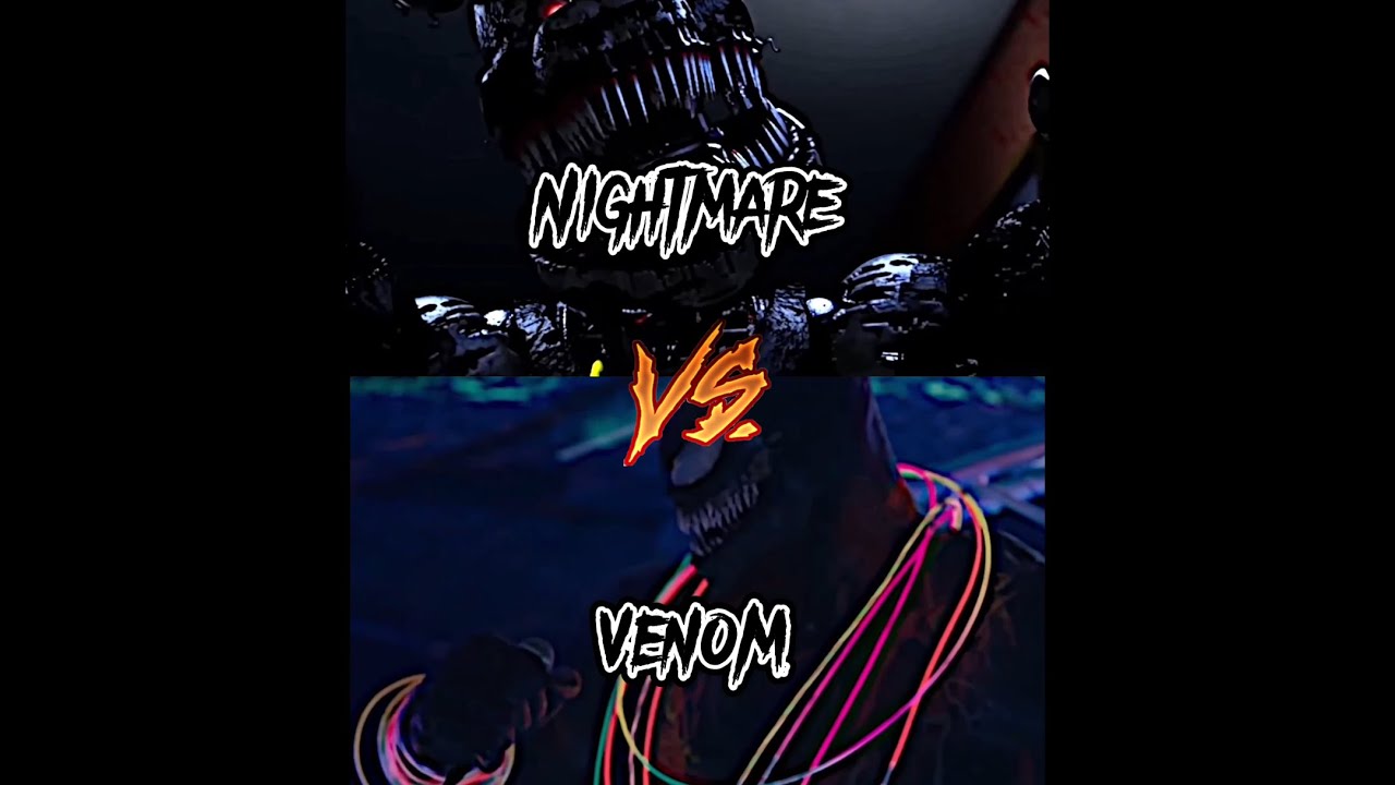 Nightmare vs venom!!! Who wins?!? Random fights - YouTube