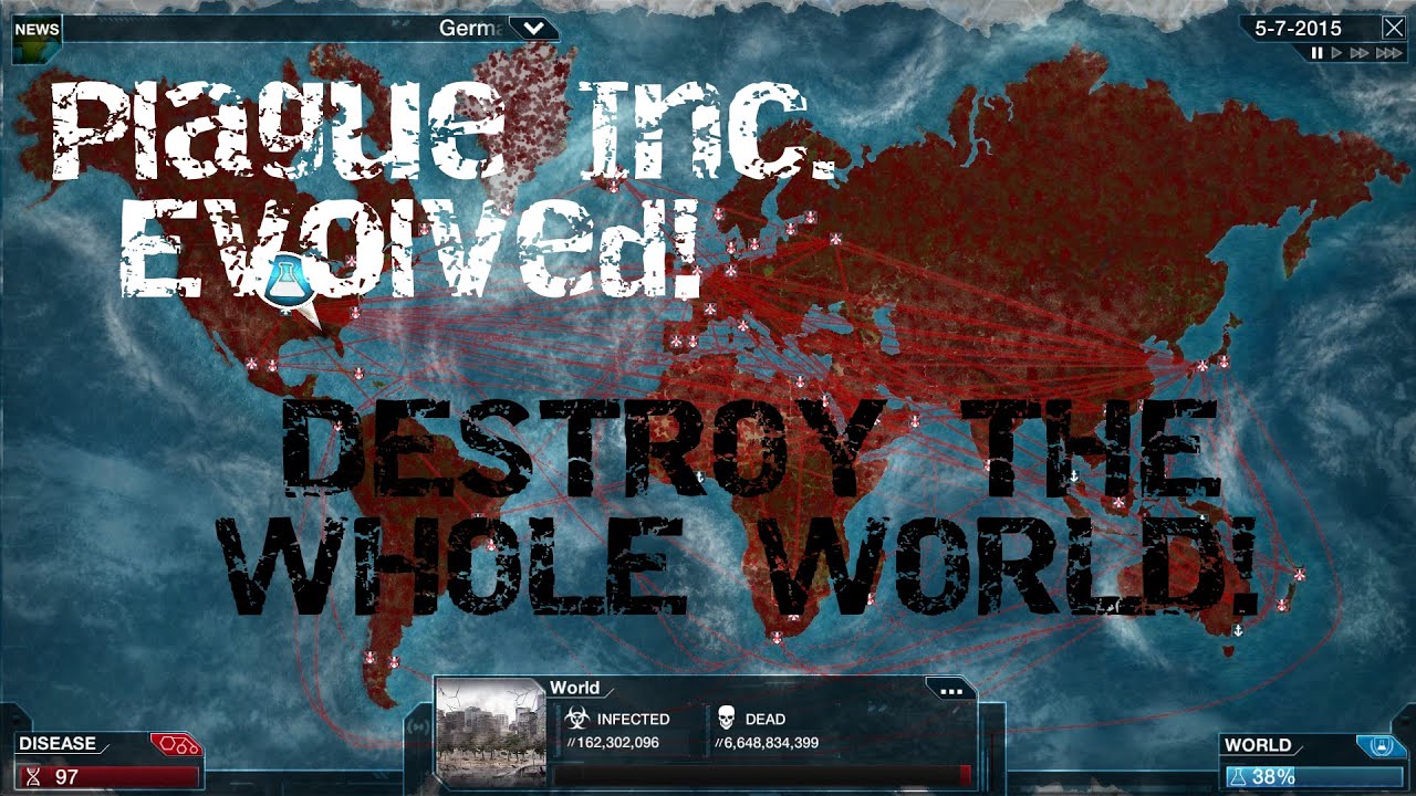 Disease Simulator! Plague Inc. Evolved. - YouTube