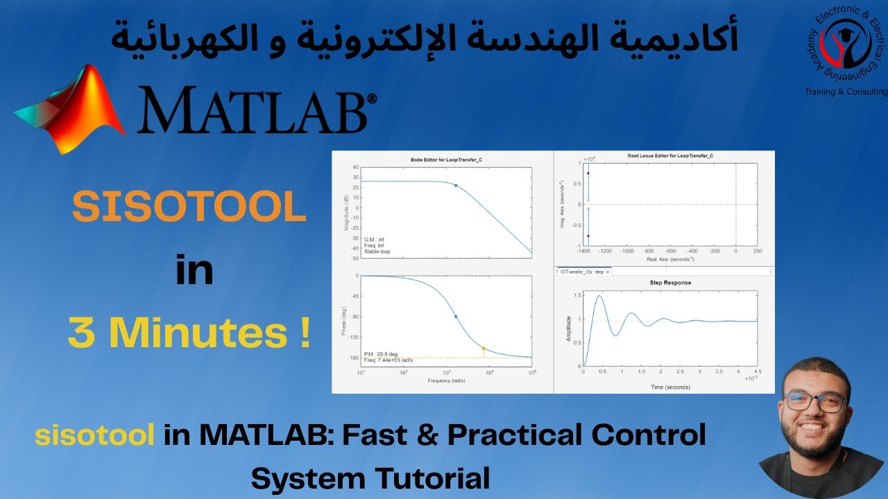 Episode 01 – How to Use MATLAB sisotool for tuning controller - YouTube