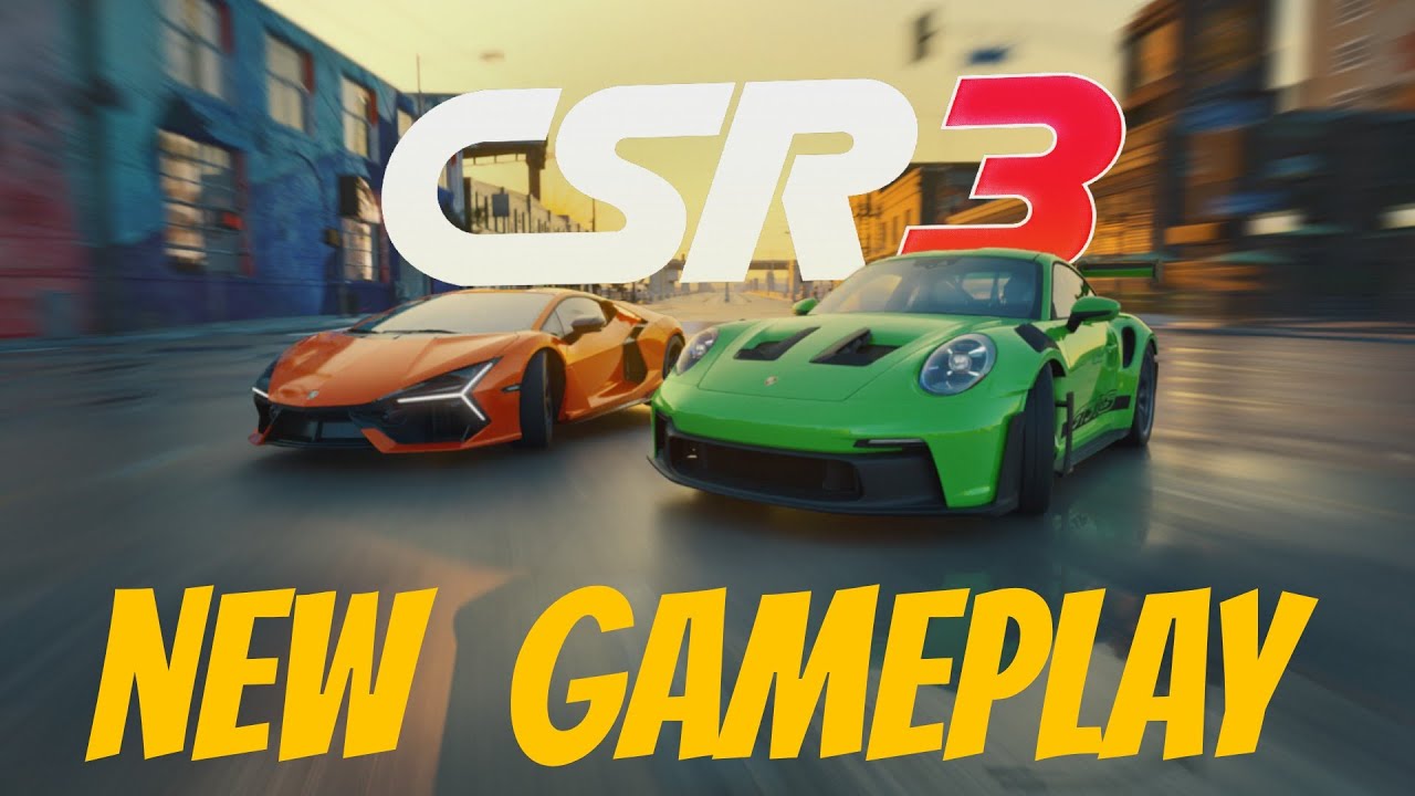 CSR 3, CSR Racing 3 | New Game, First gameplay - YouTube
