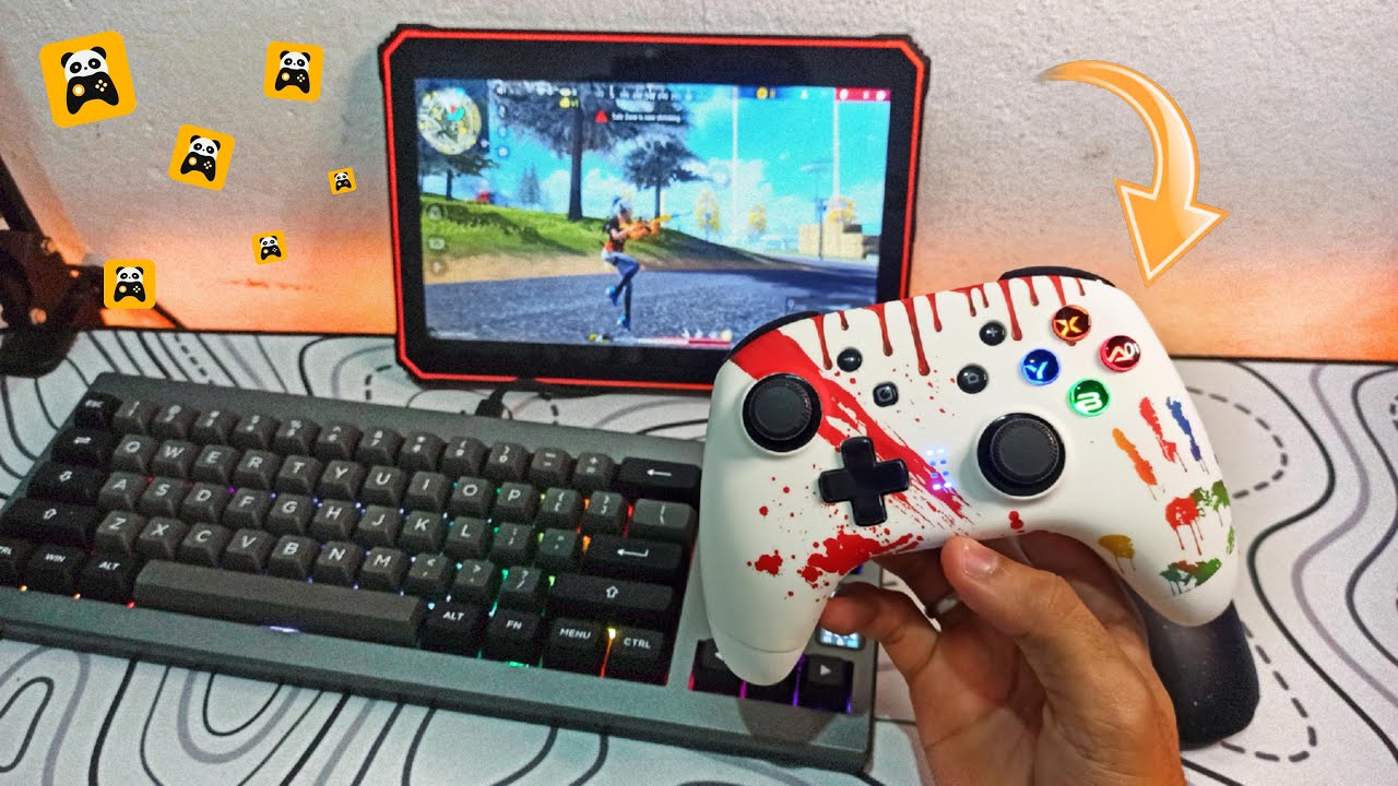 COMPLETEI Meu SETUP MOBILADOR Com UM CONTROLE GAMER !!! EasySMX 9124 ...