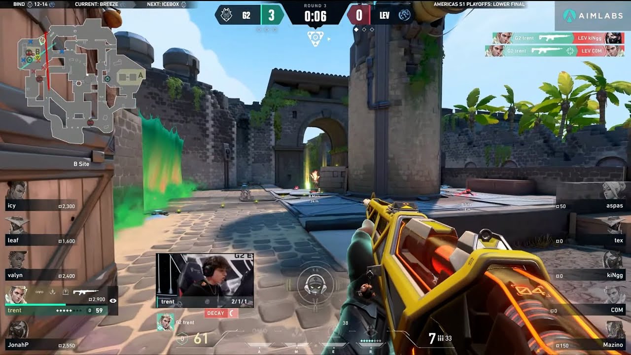 G2 Trent 1v2 Guardian Clutch vs. Leviatán | VCT Americas 2024 - YouTube