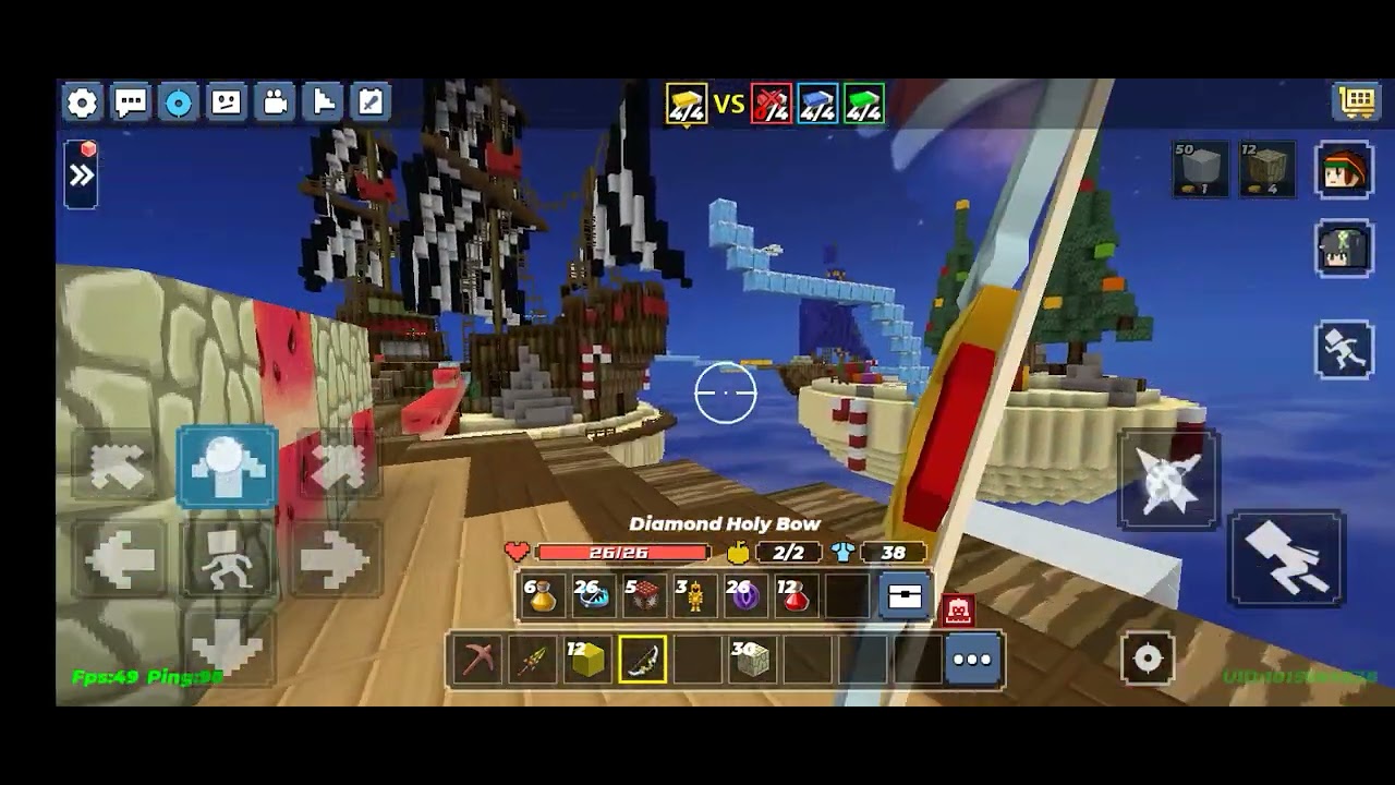 bedwars easy fighting video - YouTube