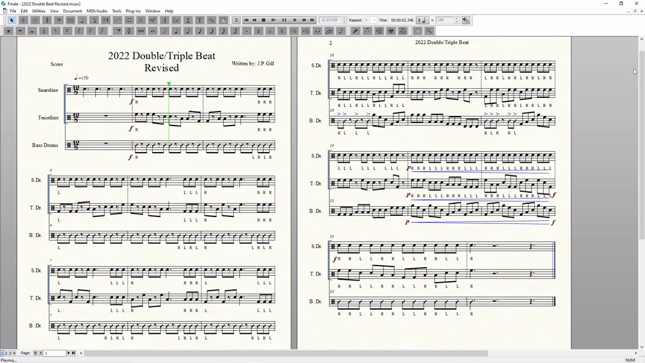 Double Triple Beat Revised - YouTube